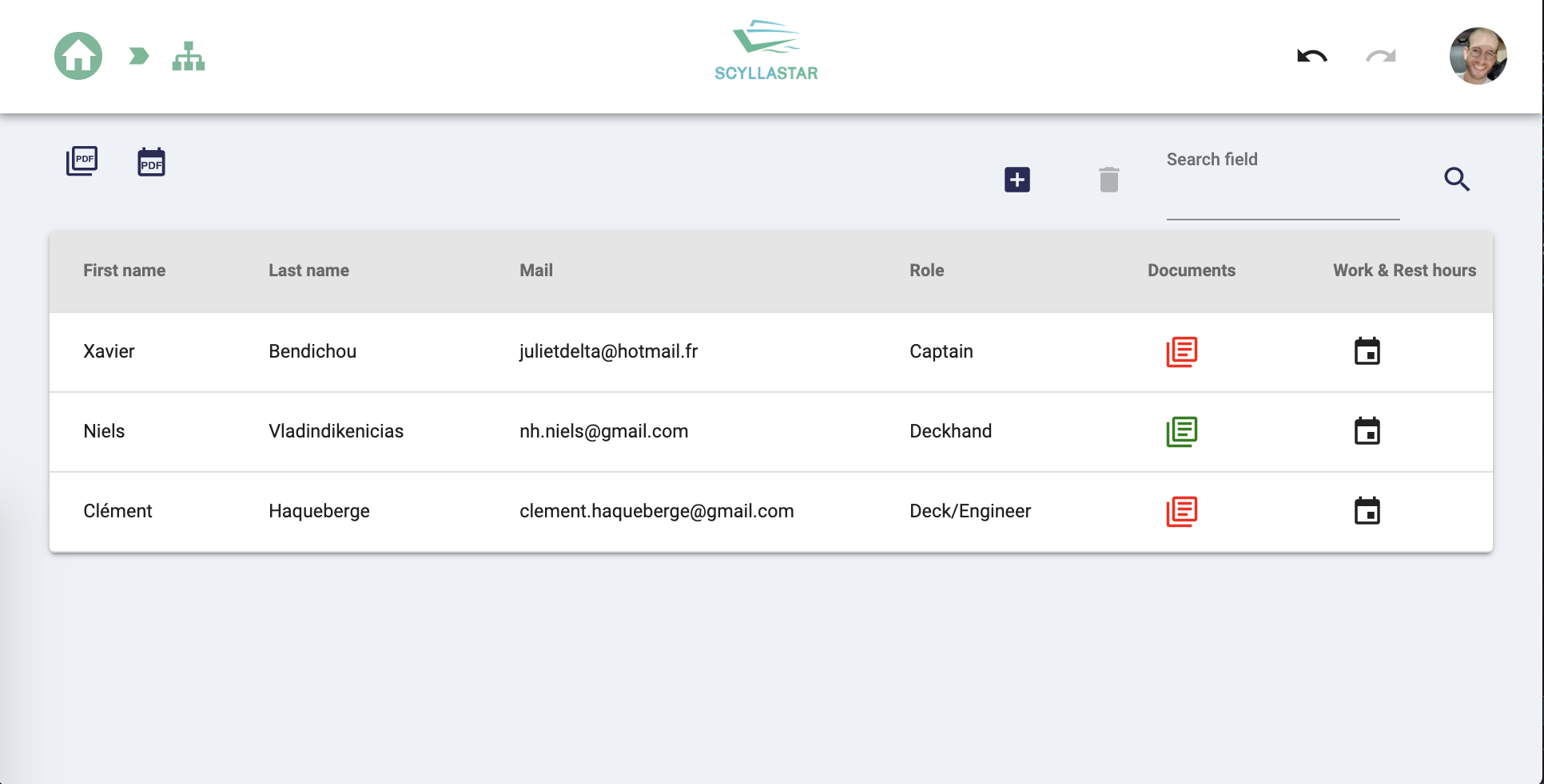 ScyllaStar – Yacht Resource Planning